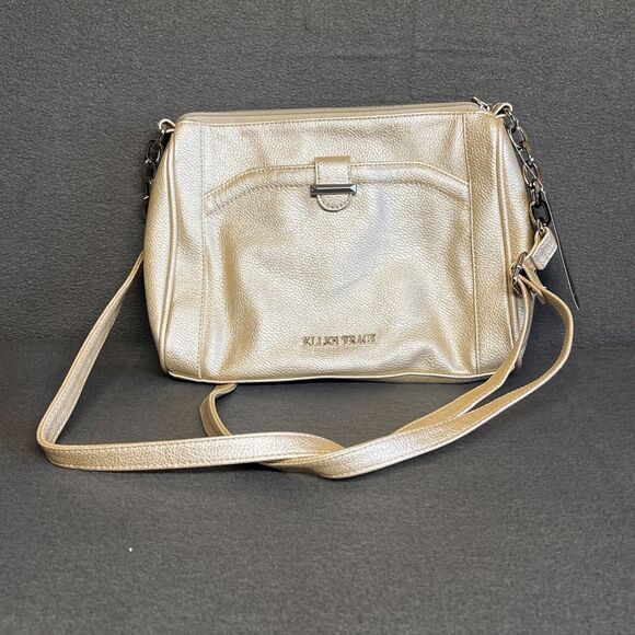 Ellen Tracy | Bags | Nwt Ellen Tracy Metallic Bone Ellen Tracy Purse ...